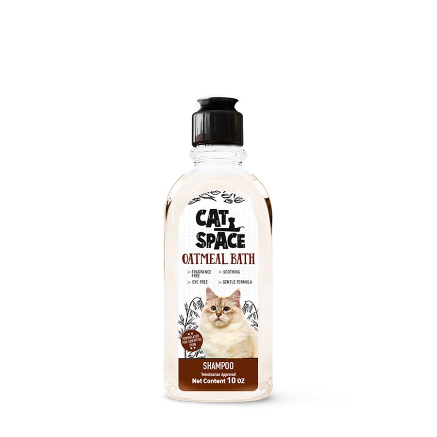 CAT SPACE SHAMPOO À L'AVOINE - 300 ML